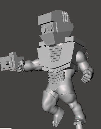 Marvel United ROM Space Knight Custom CHIBI Figure - Etsy