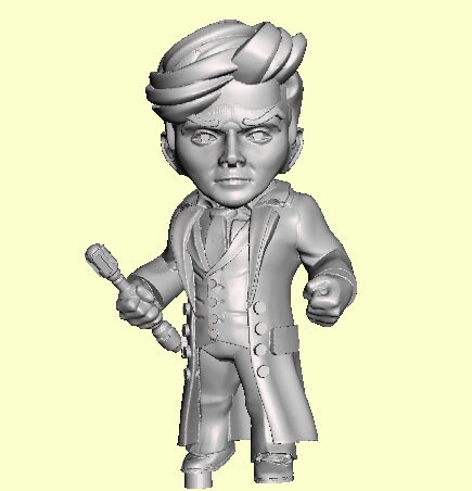 TV MOVIE SINGLES Custom Chibi Figure Unpainted 3D Print Marvel United ...