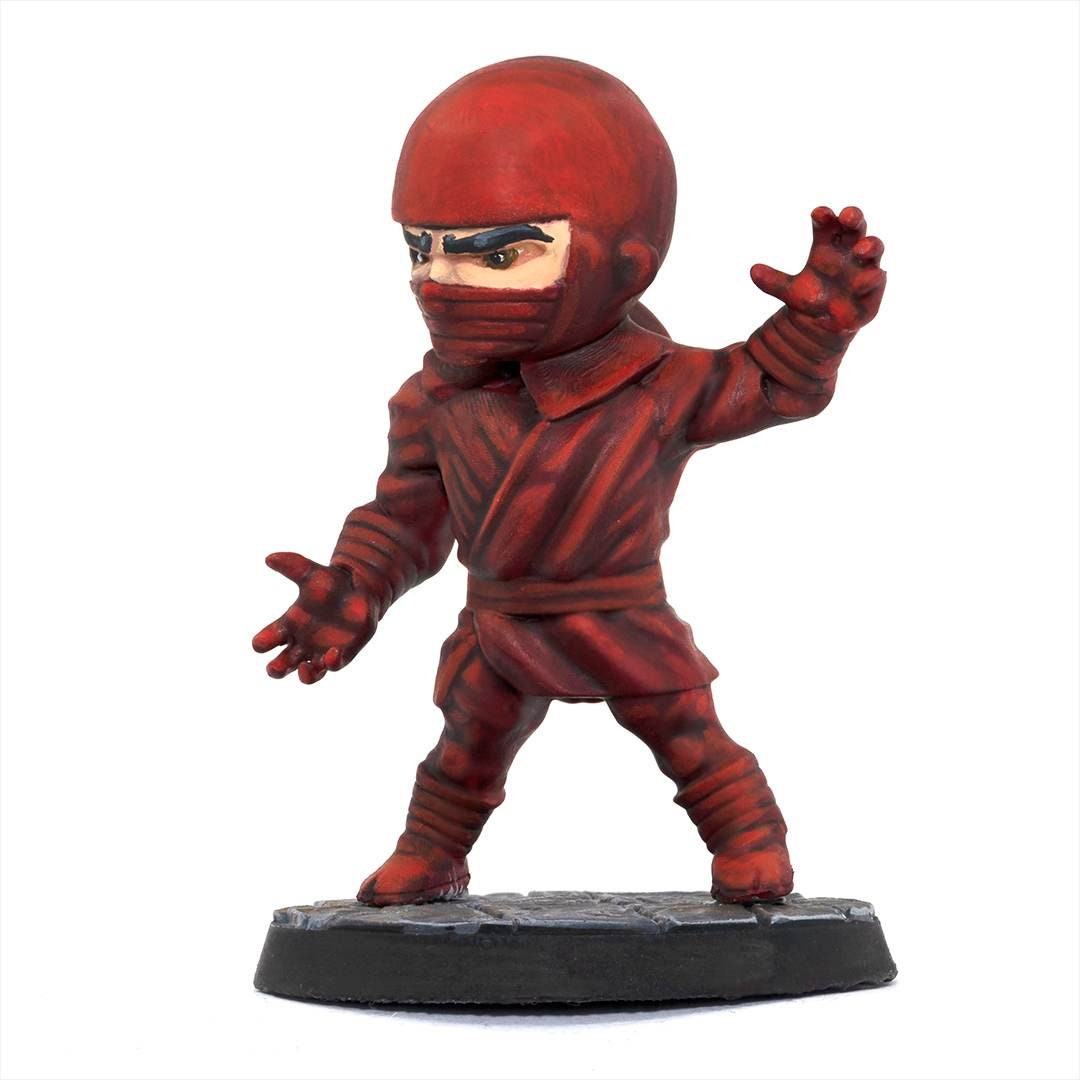 The HAND NINJA Set FREE Mm Gao Proxy Custom Chibi Figure Unpainted 3D ...