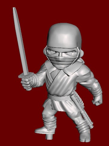 The HAND NINJA Set FREE Mm Gao Proxy Custom Chibi Figure - Etsy