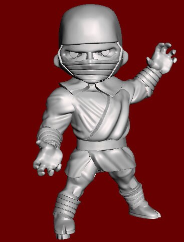 The HAND NINJA Set FREE Mm Gao Proxy Custom Chibi Figure - Etsy