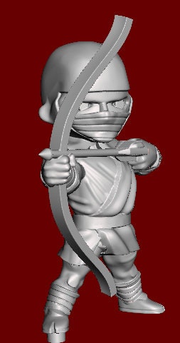 The HAND NINJA Set FREE Mm Gao Proxy Custom Chibi Figure - Etsy