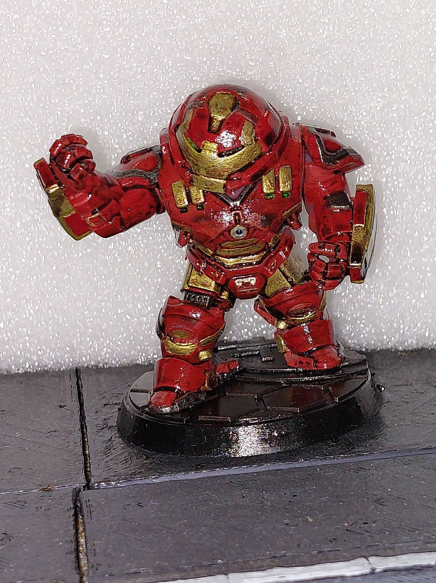 STARK HULKBUSTER SINGLES Custom Chibi Figure Unpainted 3D Print Marvel ...