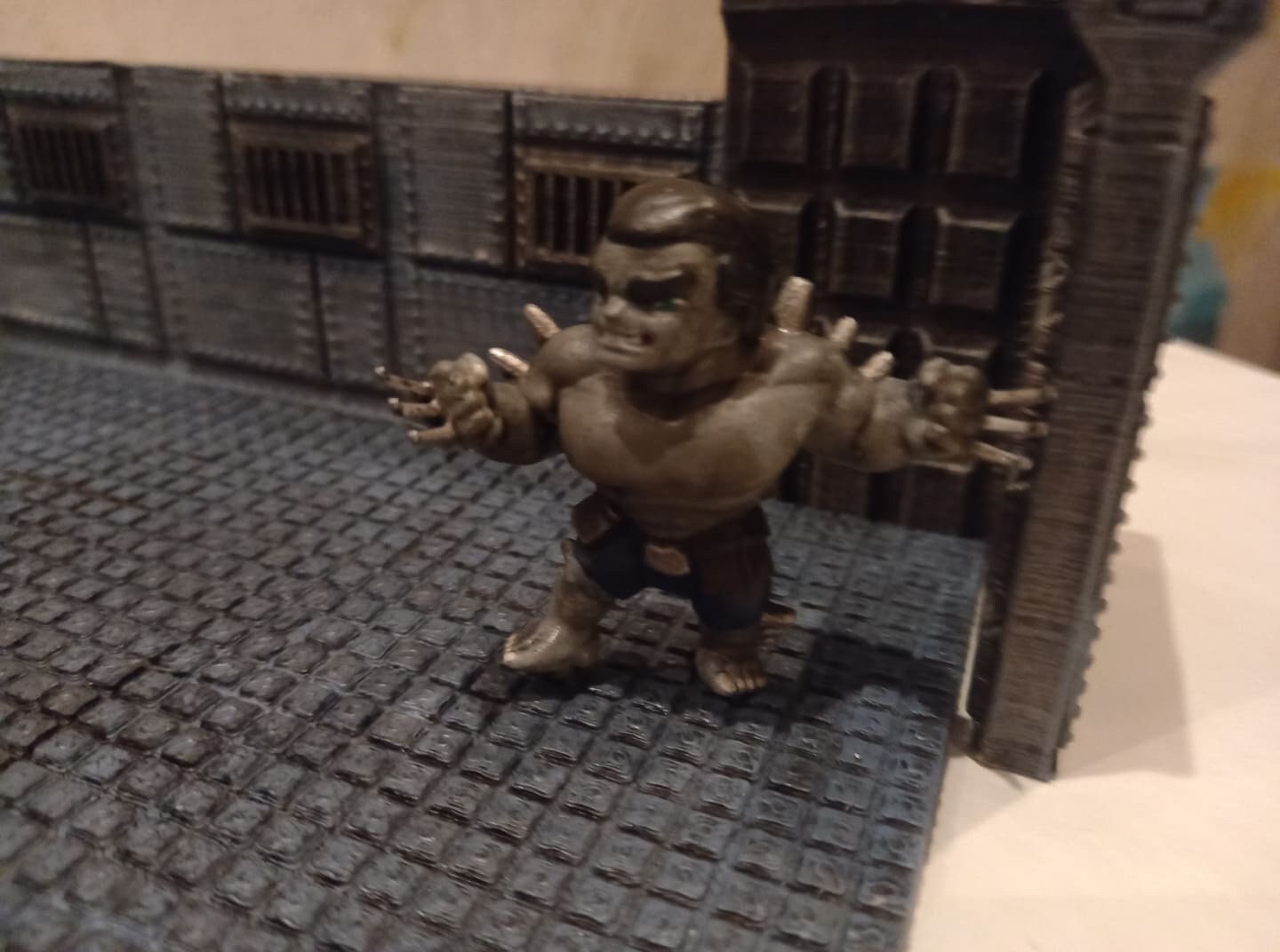 Marvel United WEAPON H HULKVERINE Custom Figure Unpainted Optional Box ...