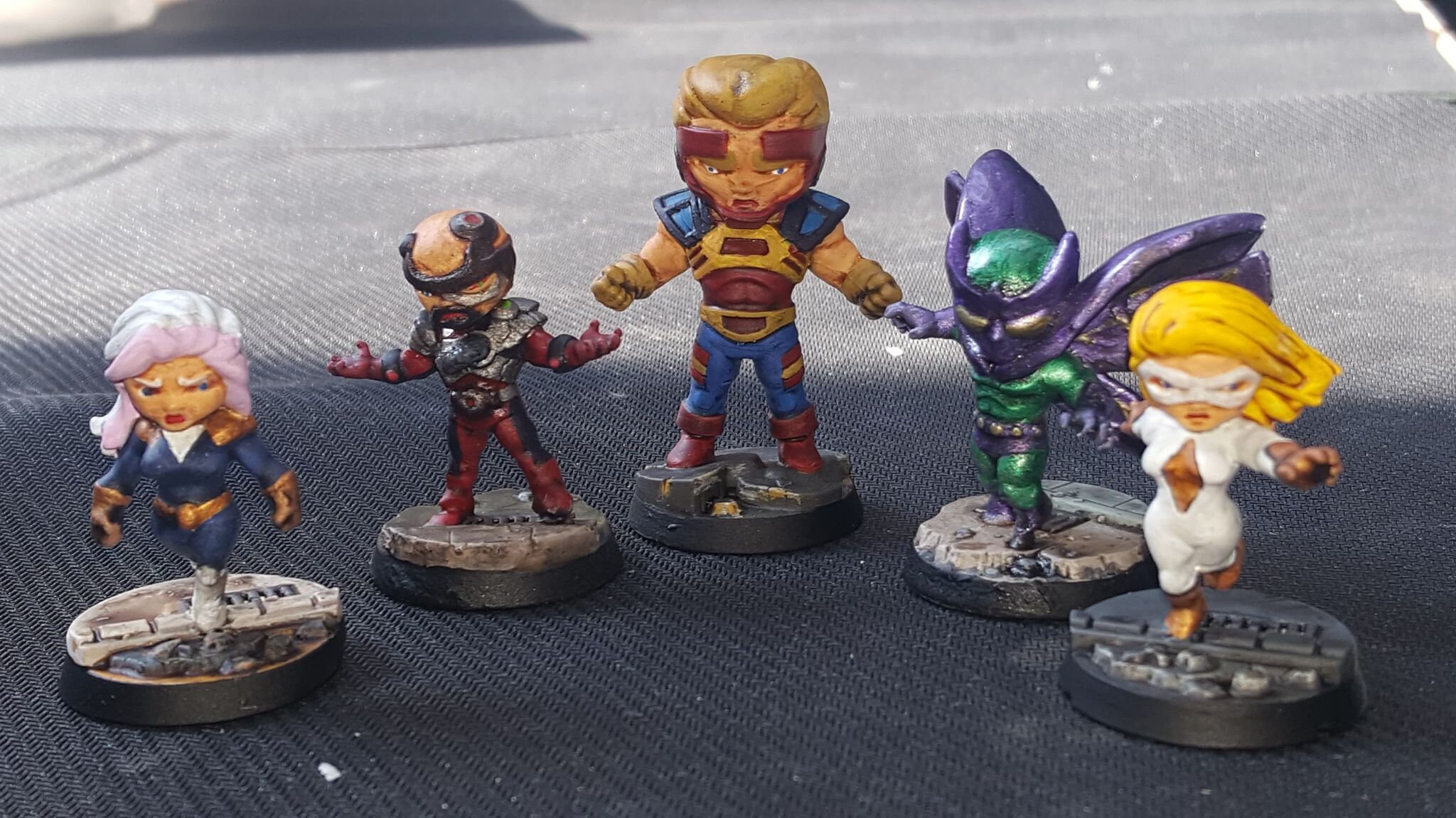 Thunderbolts SET Custom Figures Marvel United UNpainted Henchmen Art ...