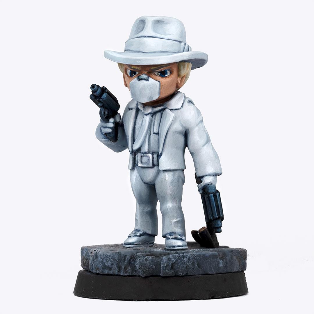 Dr. Nemesis X-MEN Chibi Custom Figure Unpainted Marvel United ...