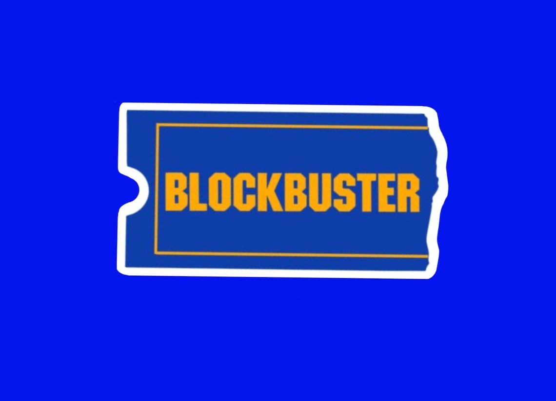 Autocollant de logo de blockbuster - Etsy France