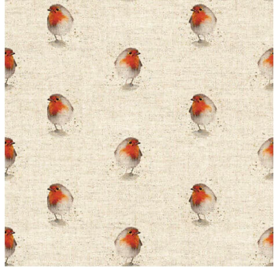 Robin cotton rich coordinating fabric 140 cm wide half metre | Etsy