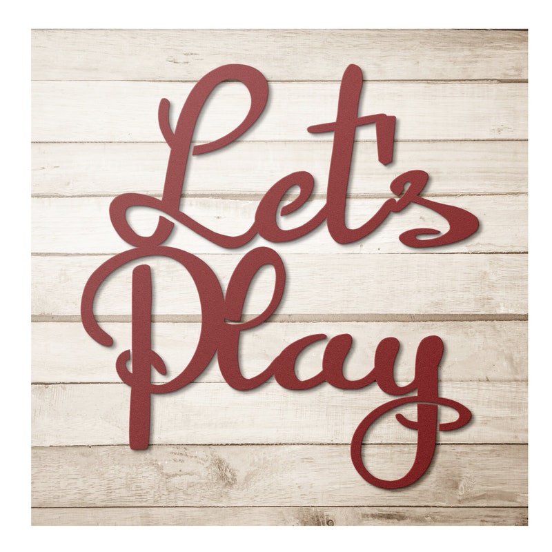 Play Sign - Etsy