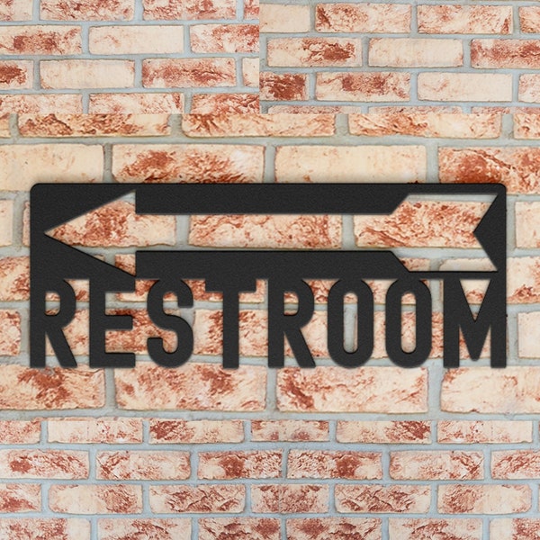 Public Restroom Signs - Etsy