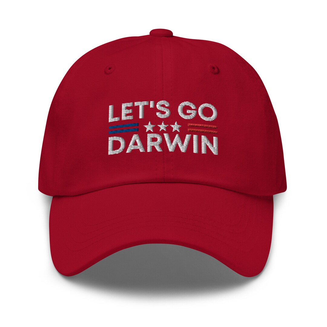 Lets Go Darwin Dad Hat Let Go and Let Darwin Fully Vaccinated Pro-biden ...