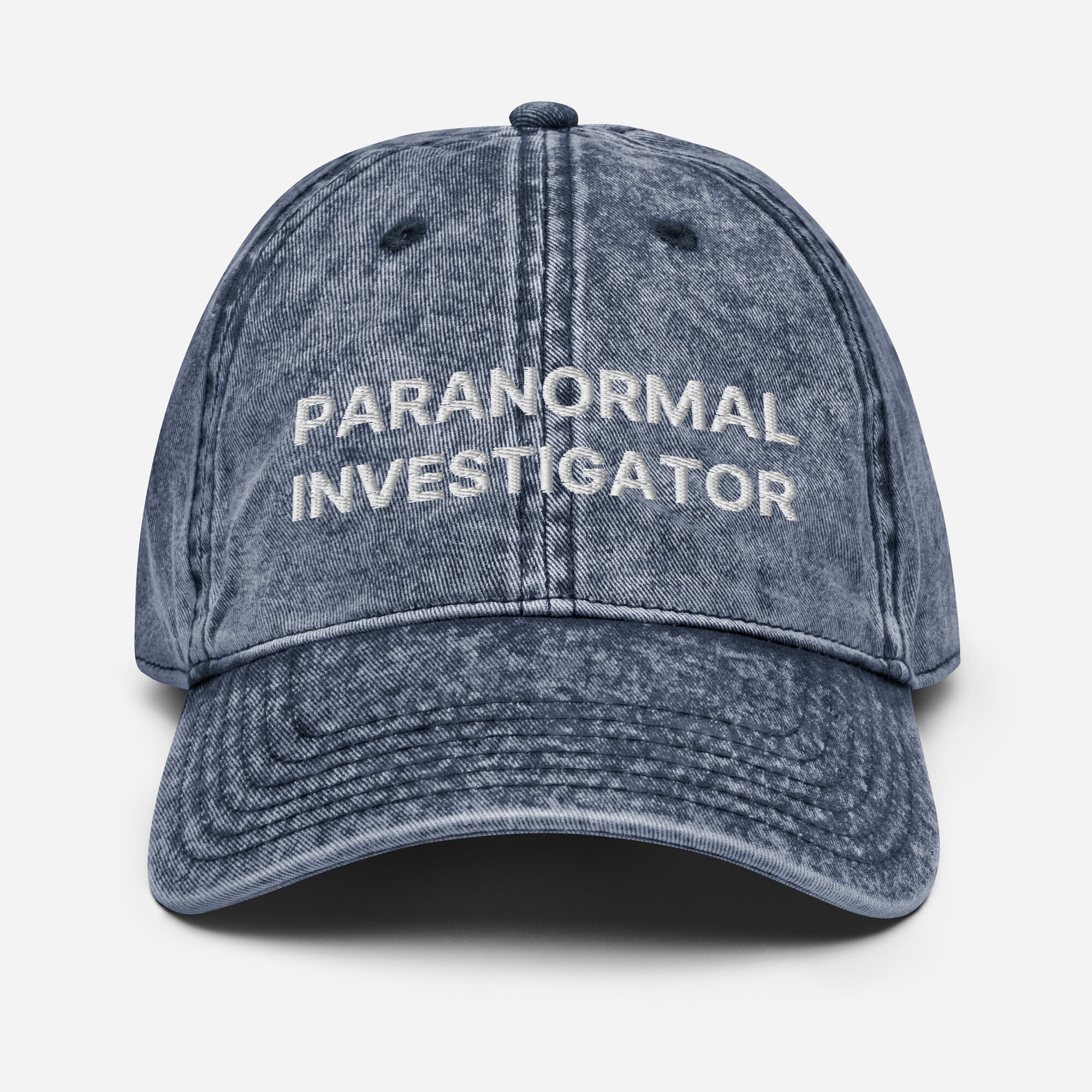 Paranormal Investigator Hat embroidered Dad Cap Ghost - Etsy