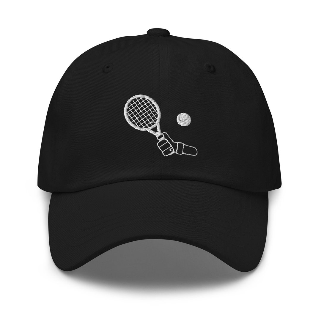 Embroidered Tennis Racket Dad Hat, Tennis Lover Gift, Crossed Tennis ...