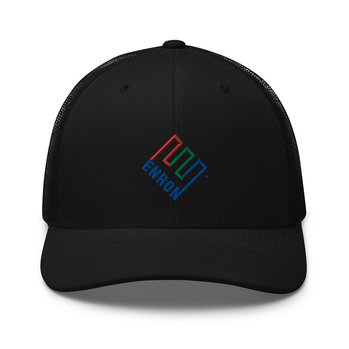 Enron Logo Hat Embroidered Trucker Cap Inspired by Vintage - Etsy