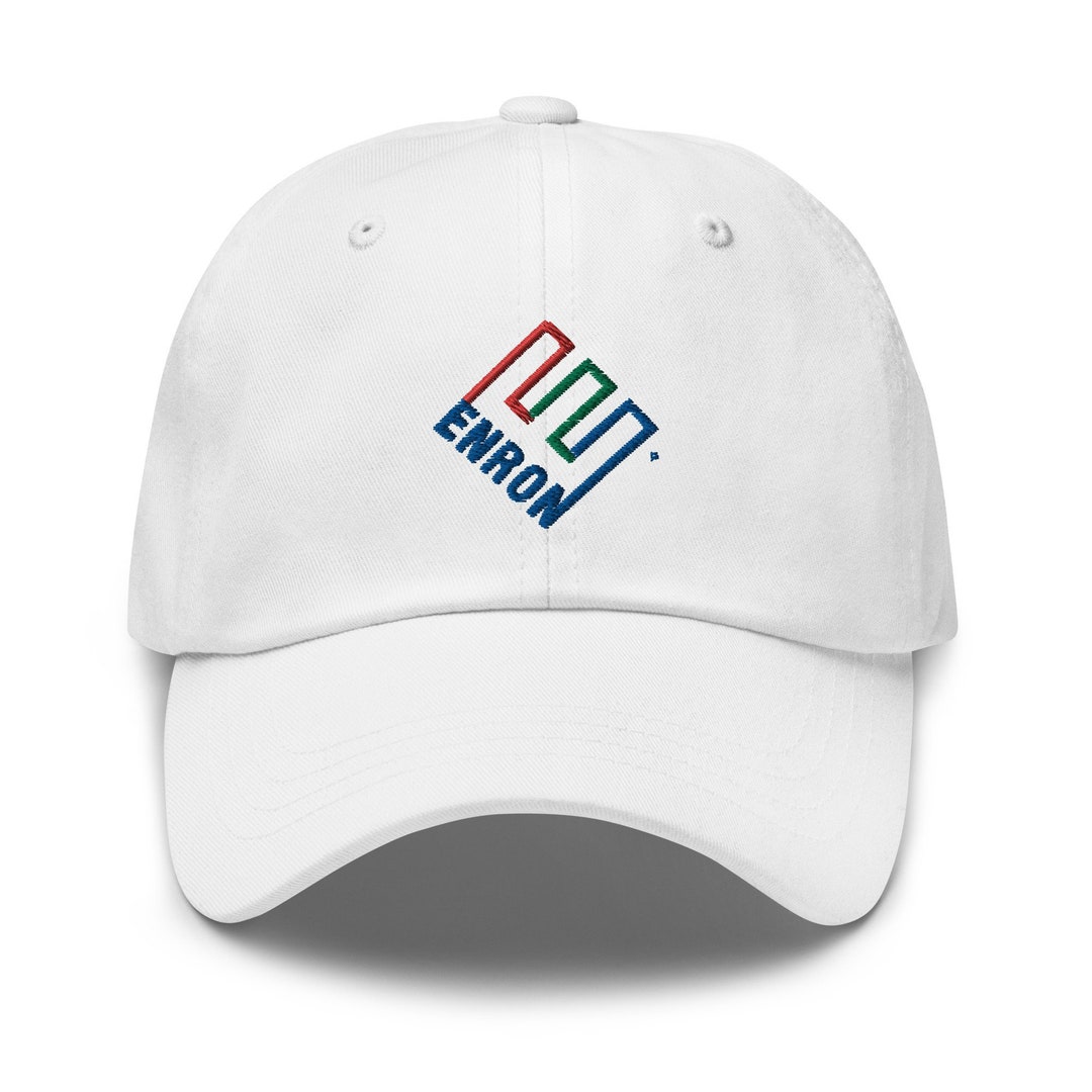Enron Logo Embroidered Hat Inspired by Vintage Corporate Merch Defunct ...
