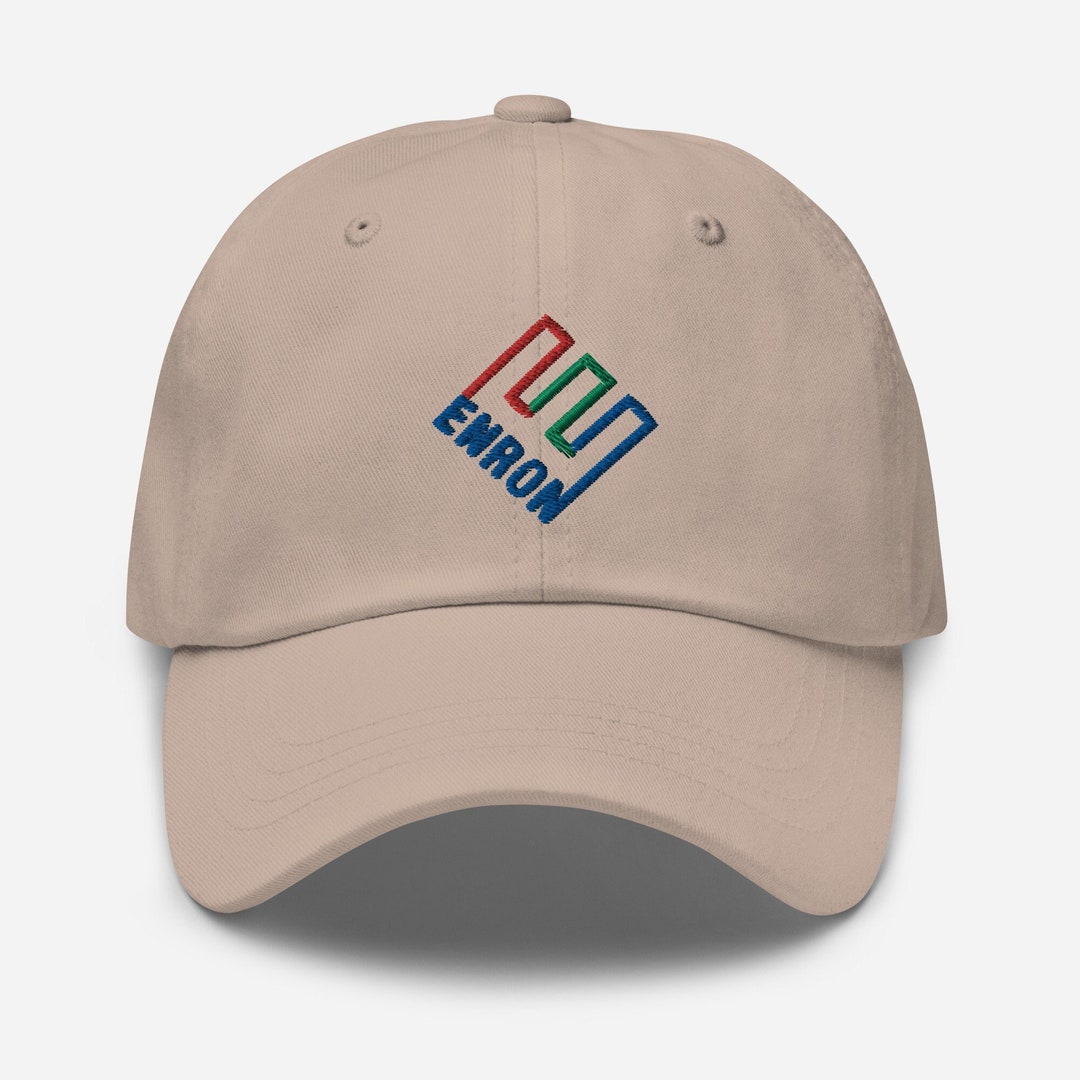Enron Logo Embroidered Hat - Inspired by Vintage Corporate Merch ...