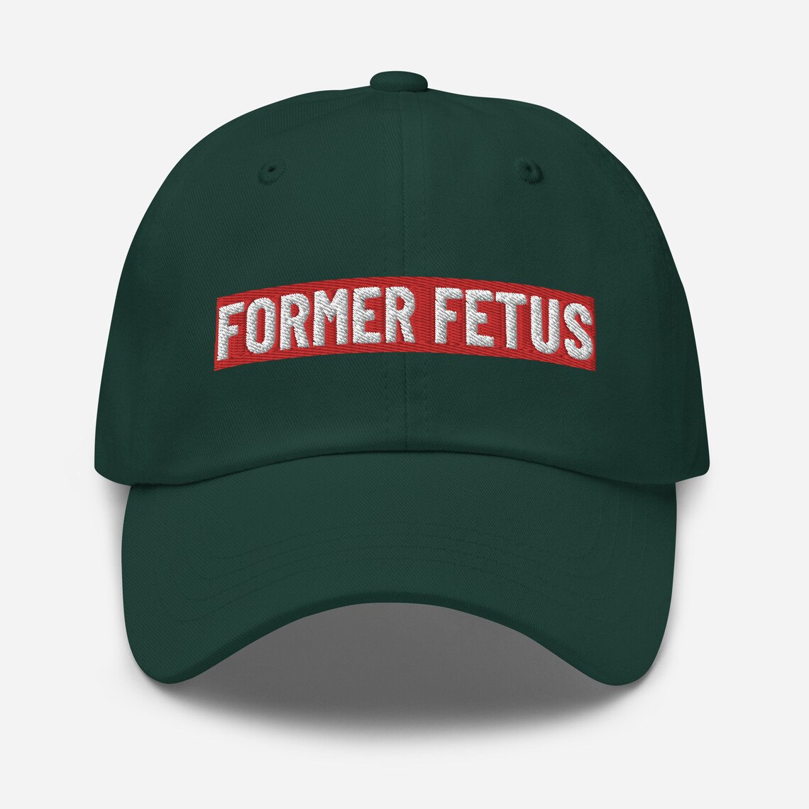 Former Fetus Hat Embroidered Baseball Cap Pro Life Activist - Etsy