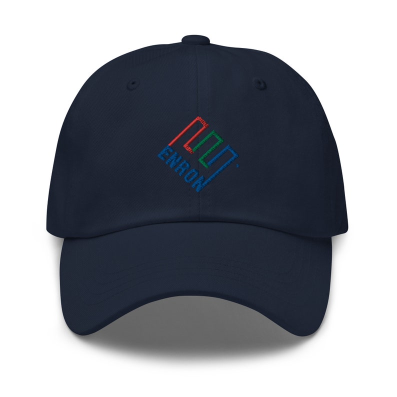 Enron Logo Embroidered Hat Inspired by Vintage Corporate - Etsy UK