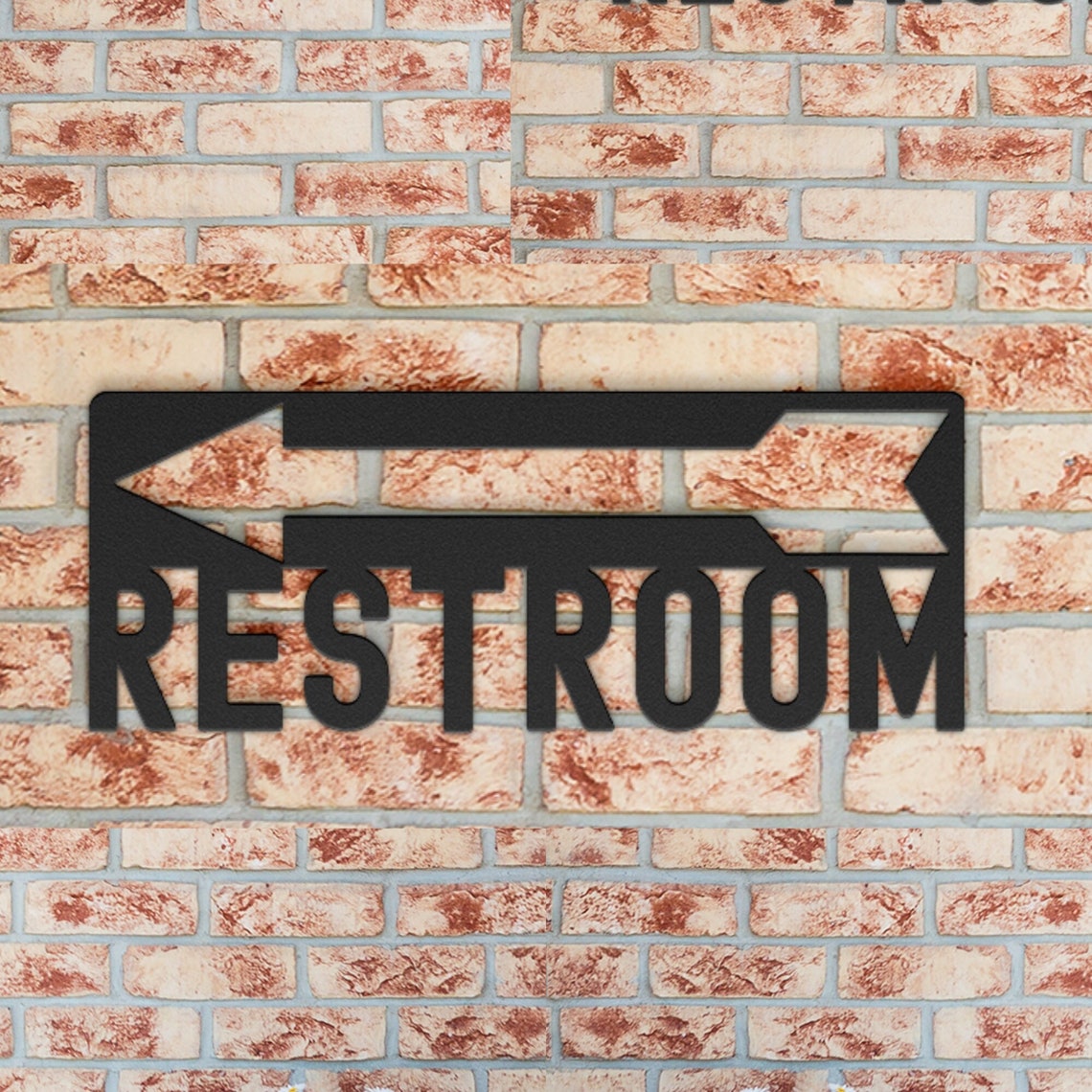 Restroom Sign Personalized Bathroom Sign Custom Restroom - Etsy