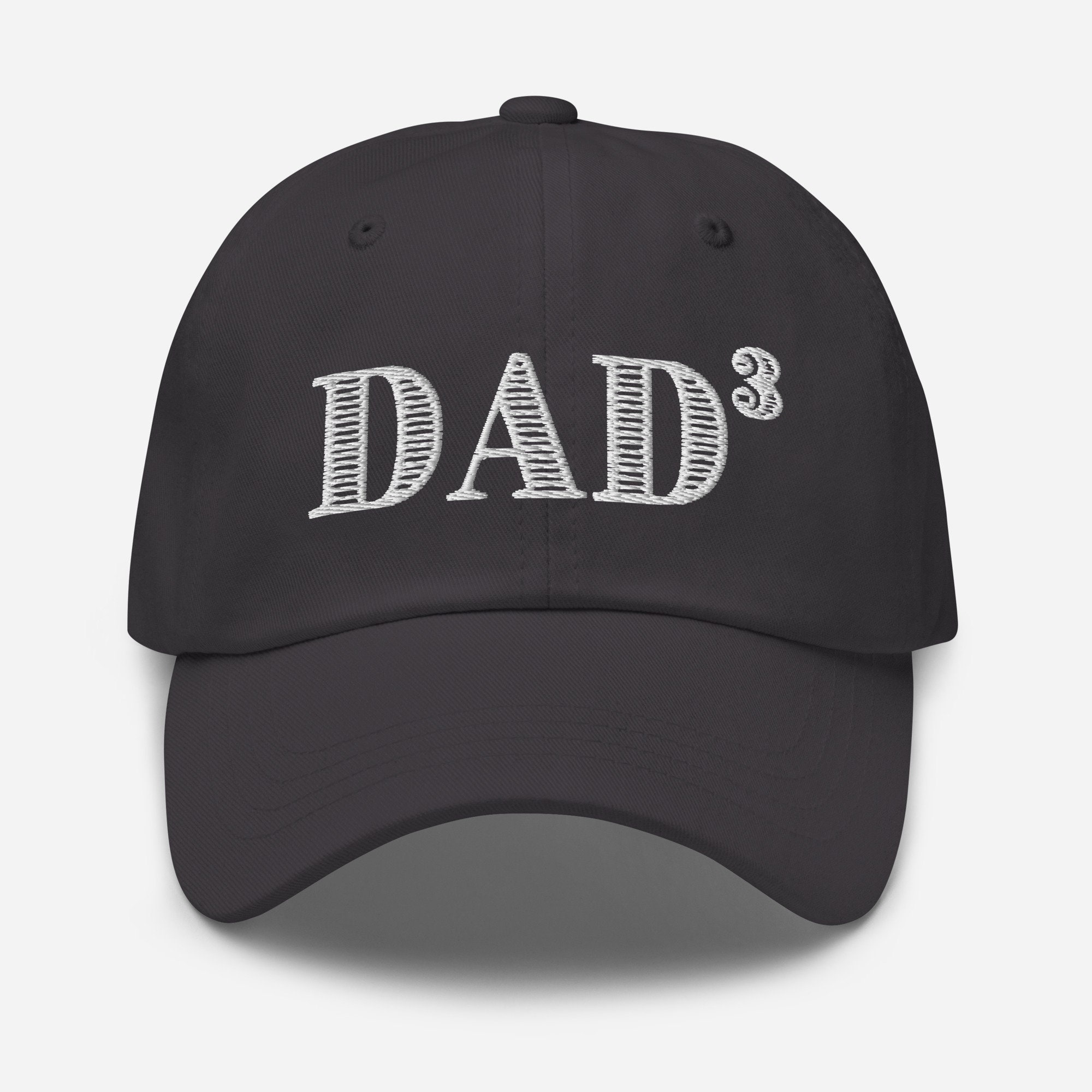 Dad of Three Hat Father of Three Embroidered Cap Dad of 3 - Etsy