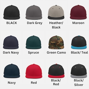 Custom Text Old English Personalized Embroidered Hat, Embroidered Old ...