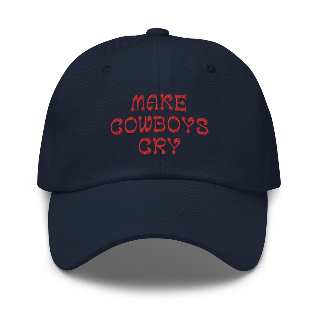 Make Boys Cry Embroidered Hat, Cowboy Cap, Western Cowboy Hat, Makin ...