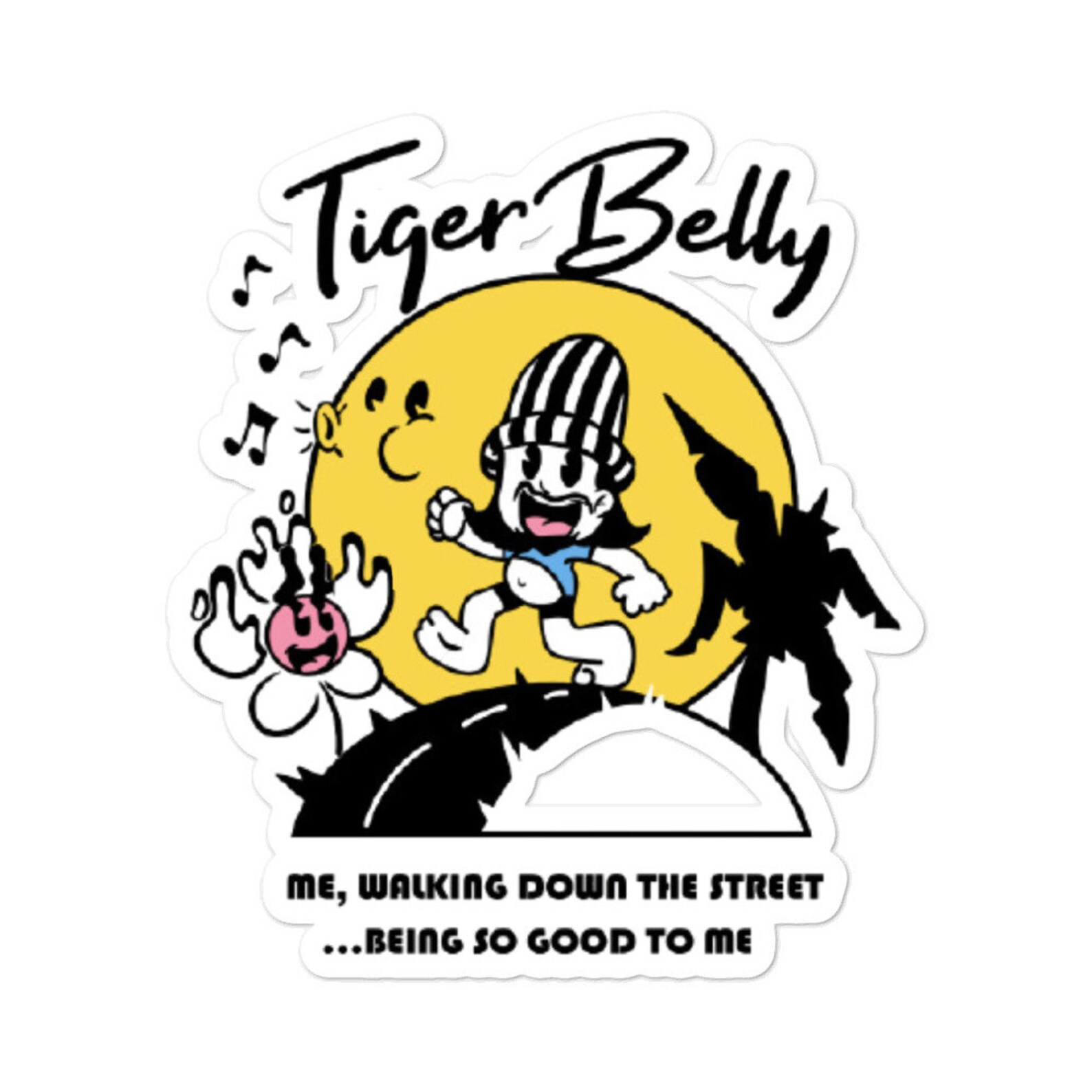 Tigerbelly Sticker Tigerbelly Merch Bobby Lee Tigerbelly Sticker - Etsy
