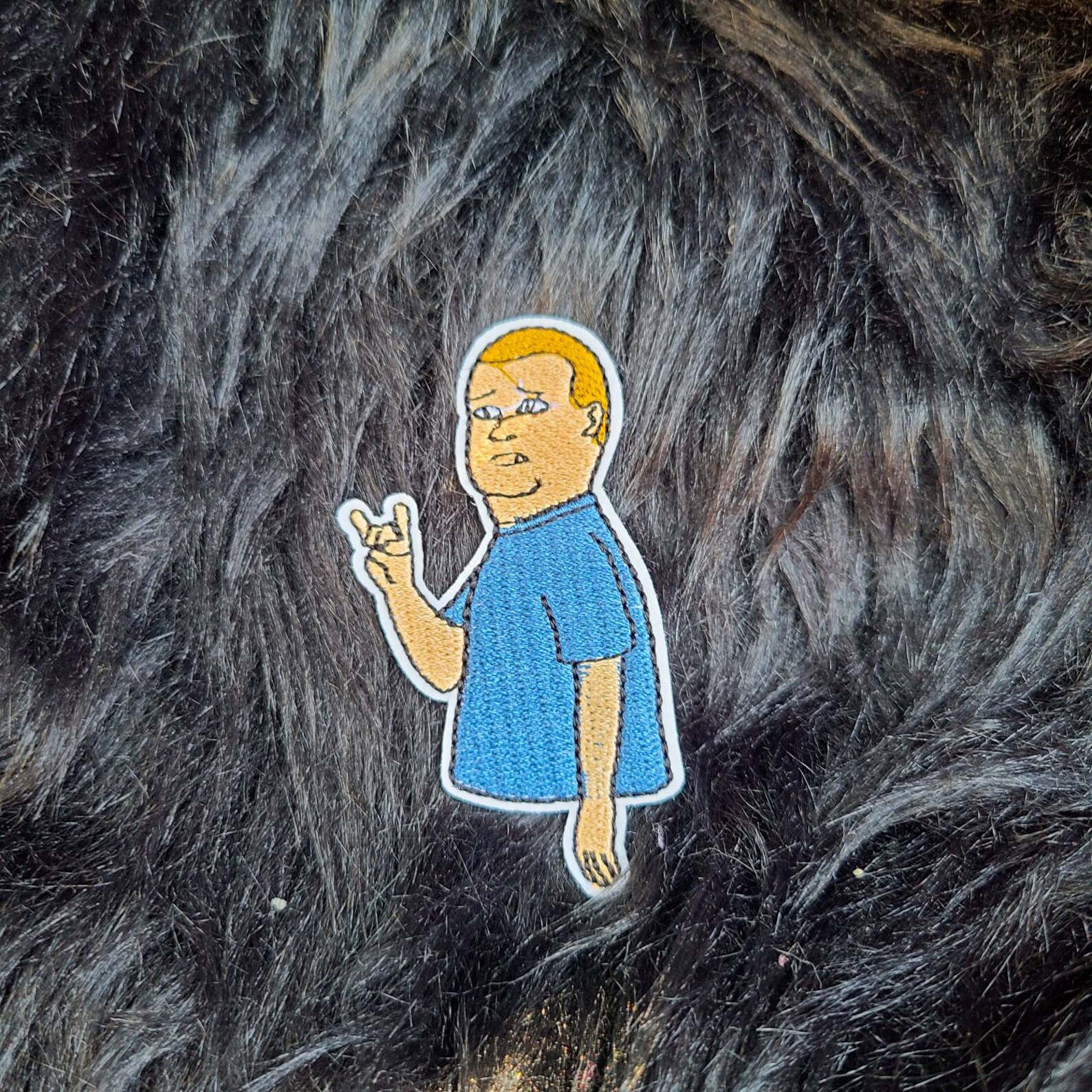 Bobby Hill King Of The Hill Iron On Patch Badge Cartoon Gift | Etsy