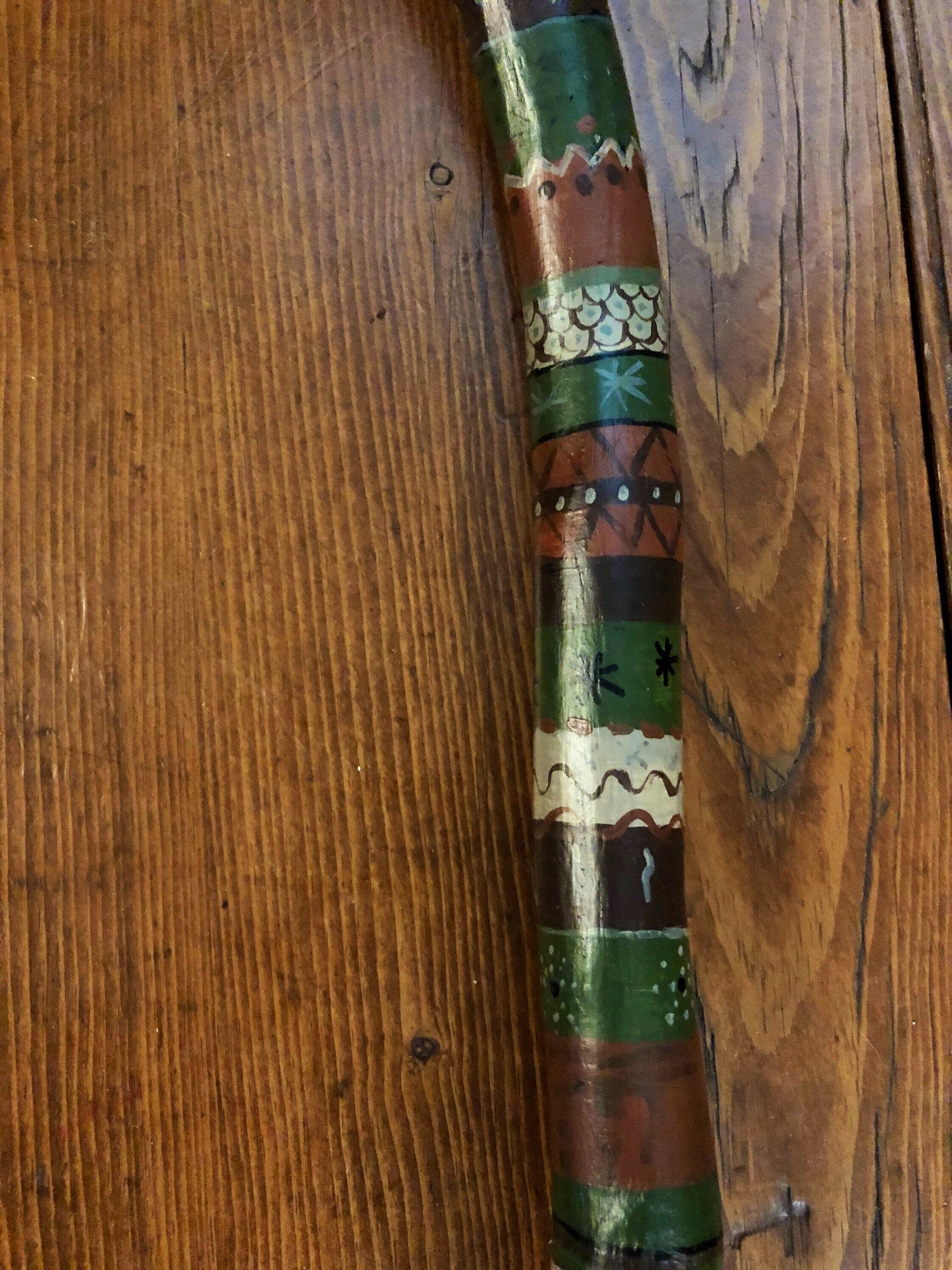 Walking/hiking Stick Hand Painted - Etsy