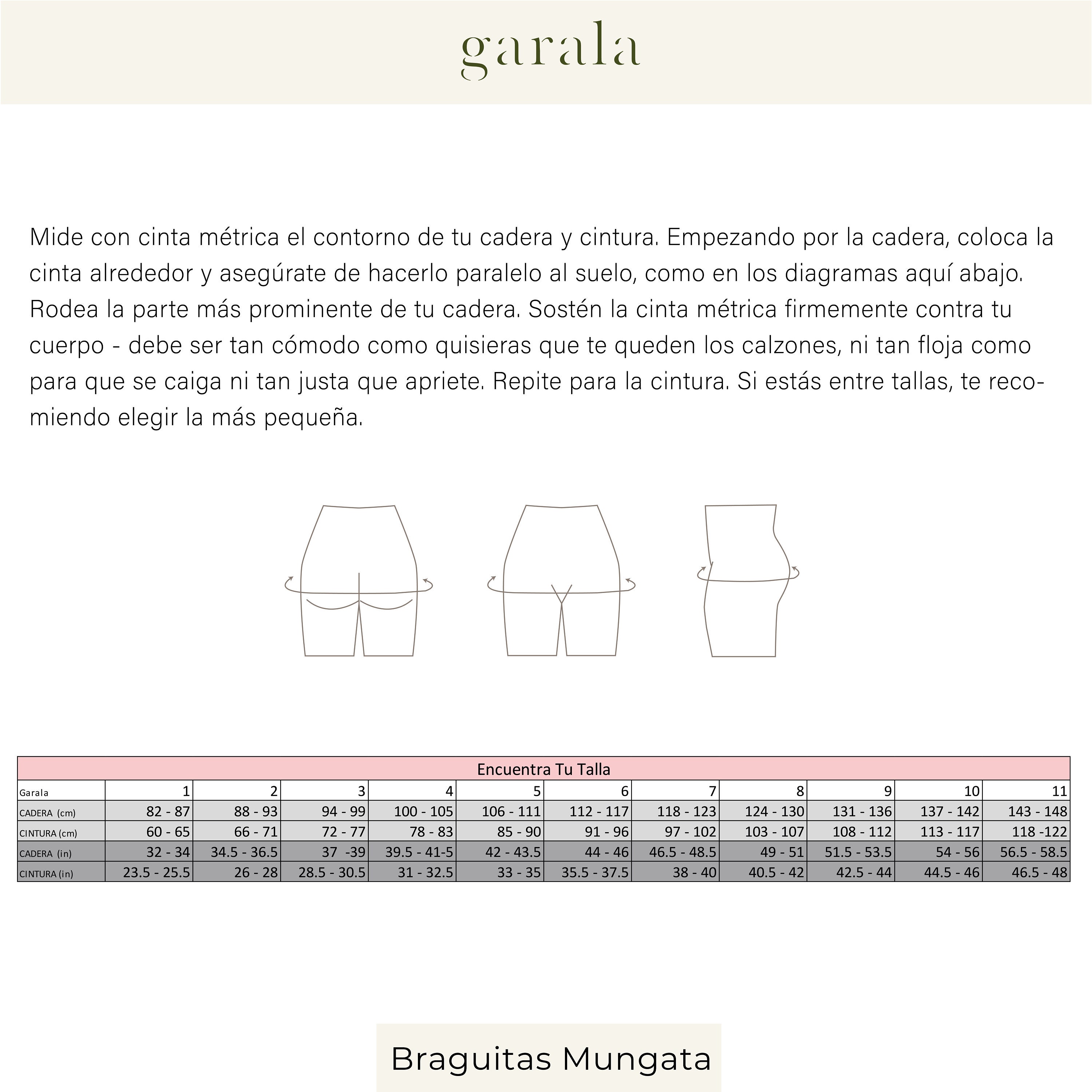 Patron De Costura Digital Para Lencería - Calzón Mungata - En Español ...