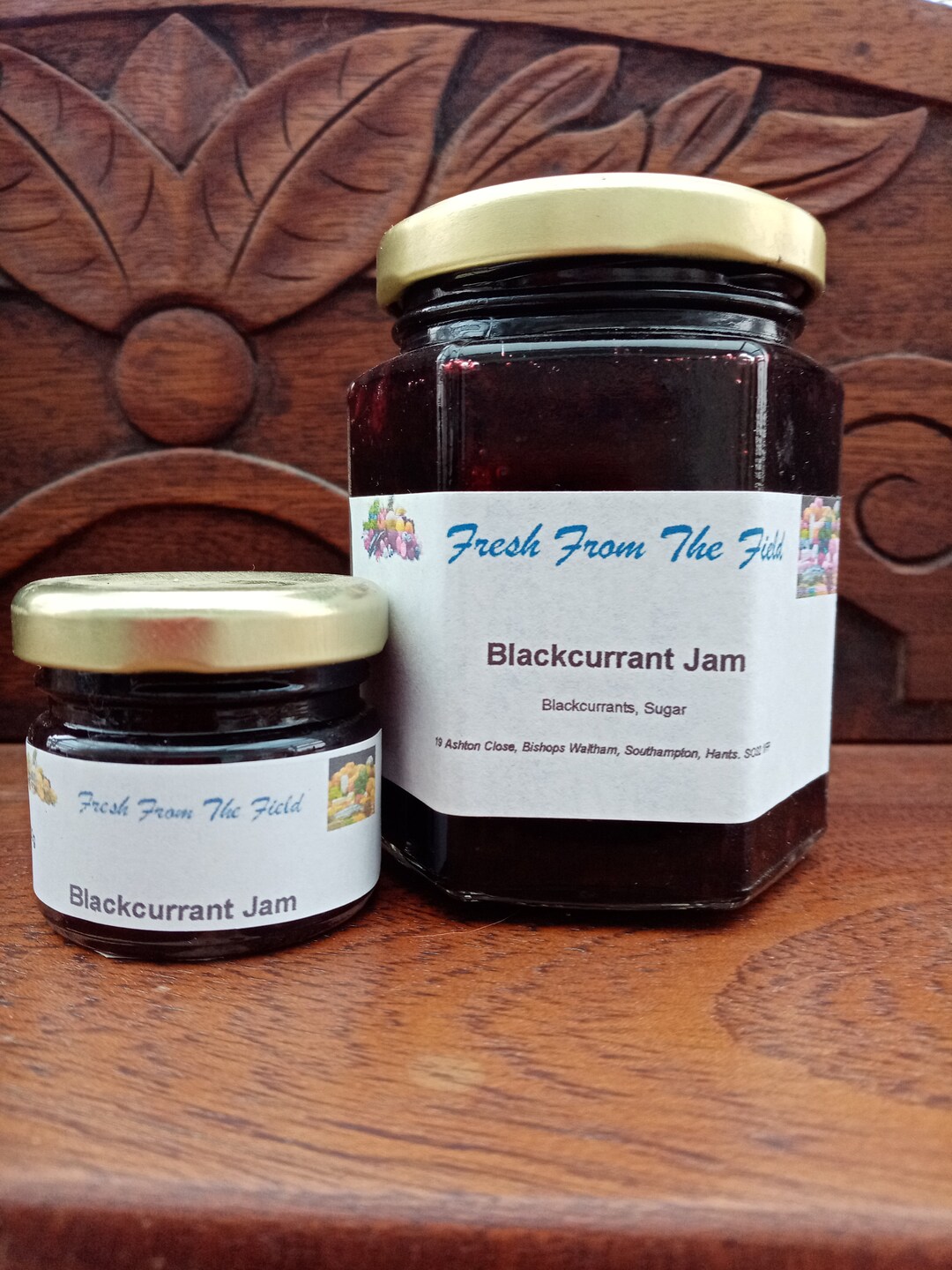 Blackcurrant Jam - Etsy