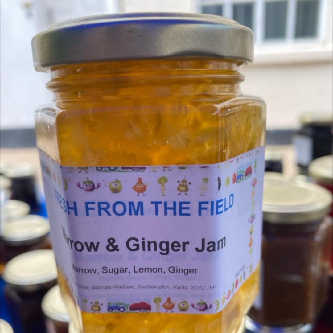 Marrow and Ginger Jam - Etsy UK