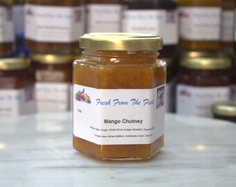 36.94/kg FOODOKO FINEST Gourmet Chutney Trio Set Spicy Mango Chutney ...