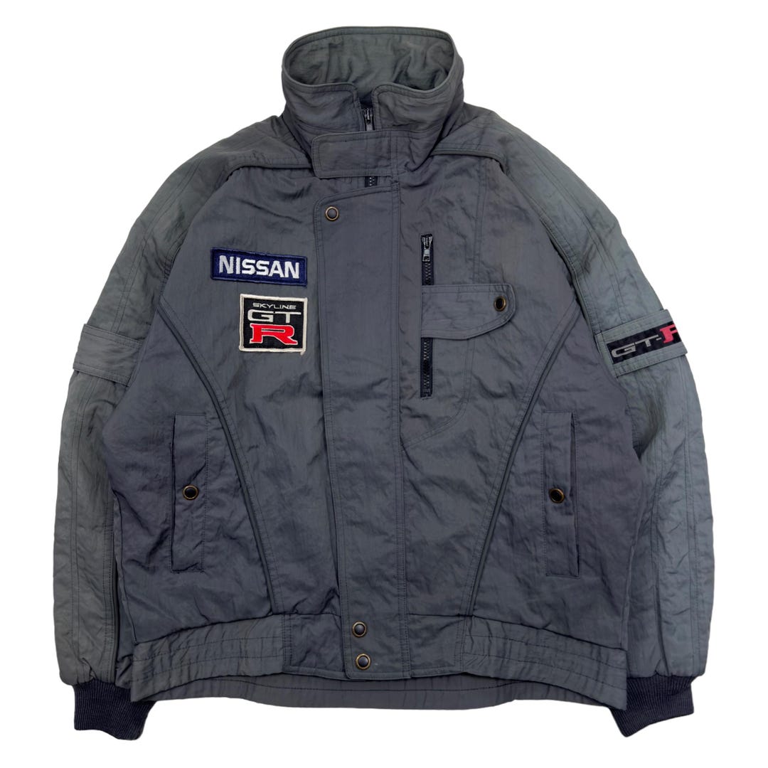 1980s Vintage Nissan Skyline GTR Racing JDM Sunfade Boxy Fit Nylon ...