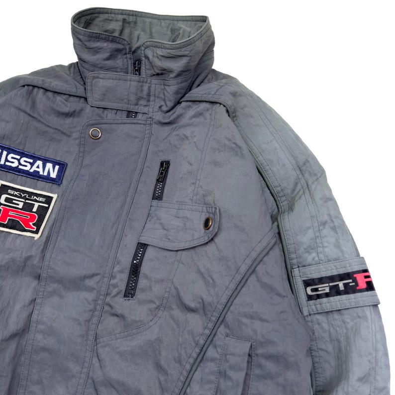 1980s Vintage Nissan Skyline GTR Racing JDM Sunfade Boxy Fit Nylon ...