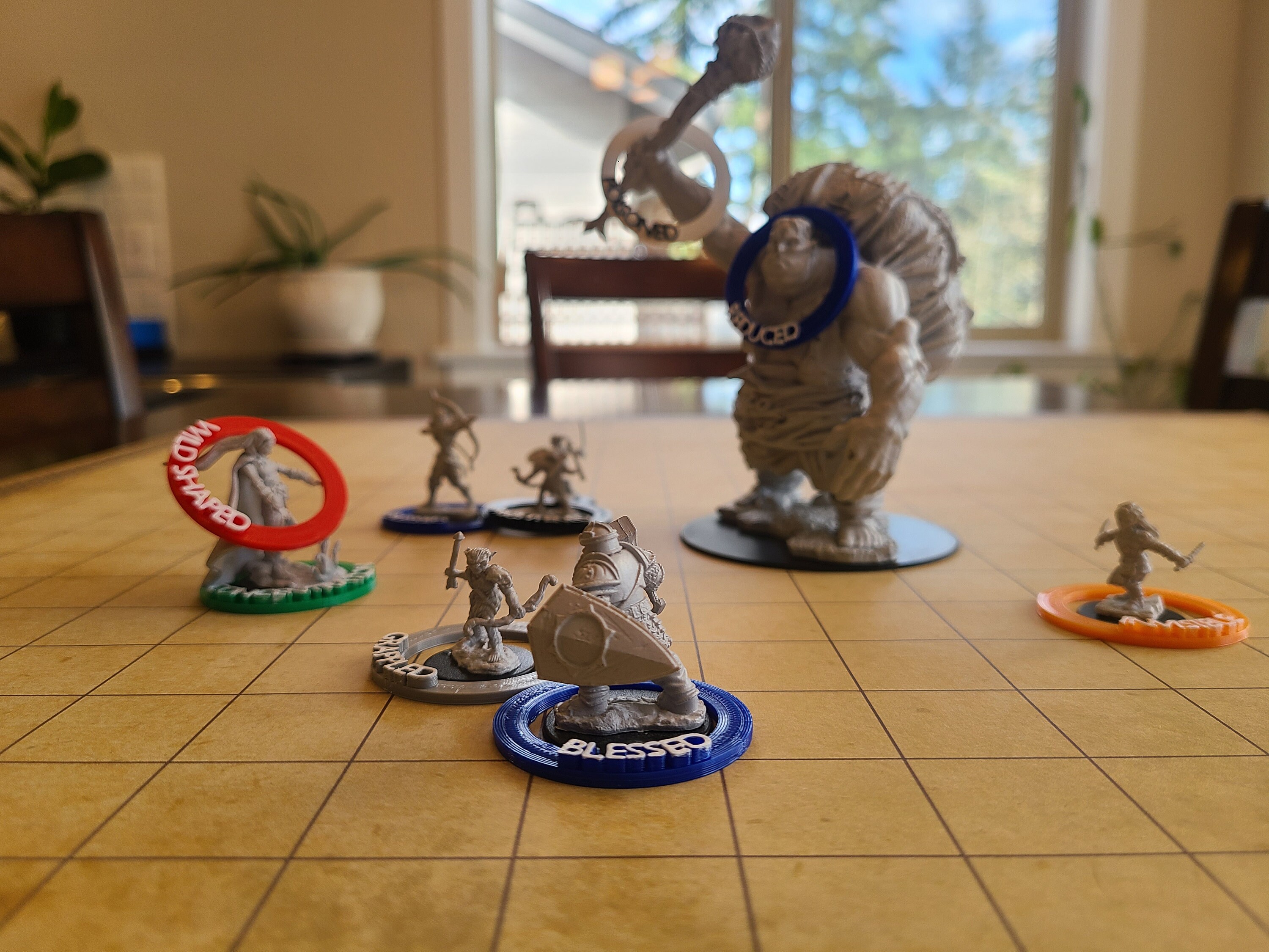 Custom Condition Rings for Spells, Abilities, and Status Effects - Etsy