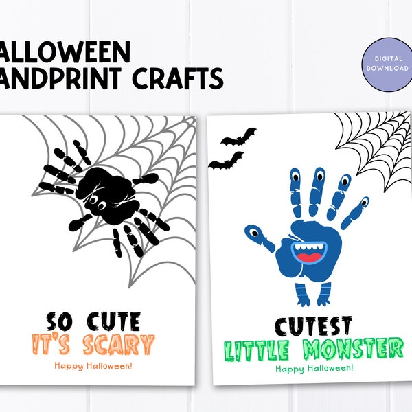Monster Handprint - Etsy