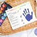 FIRST AND LAST Day of School Craft Handprint Back to School Memory ...