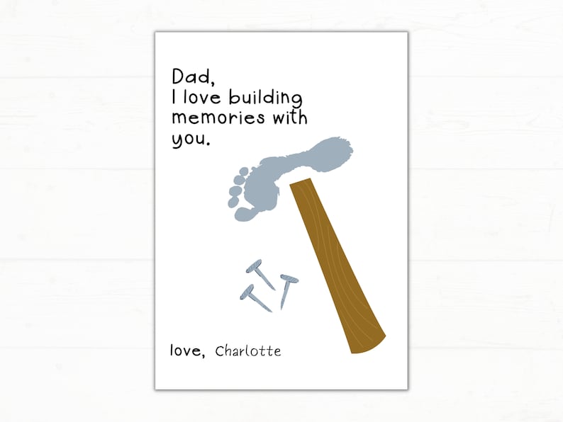 Father's Day Prints Hammer and Tools Father's Day Prints Building ...