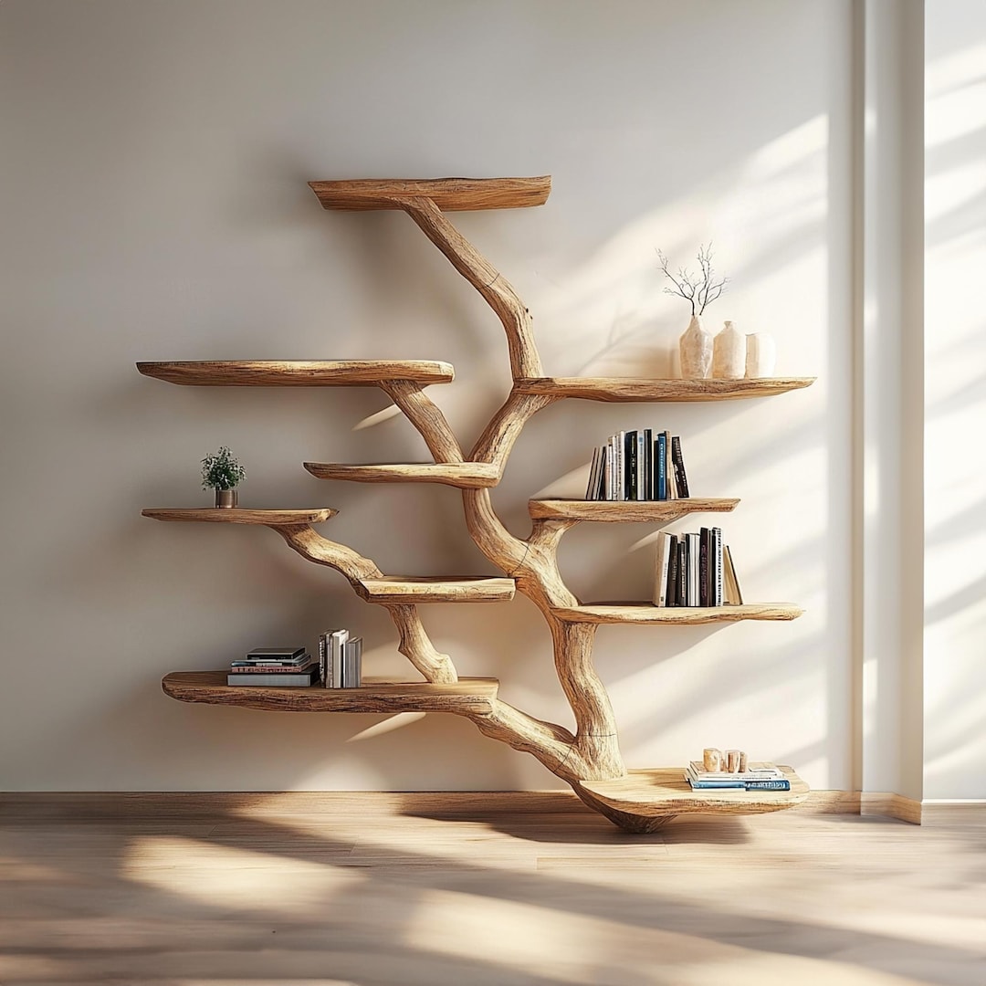 Cat Tree for Large Cats Solid Wood Cat Wall Shelves Modern Furniture ...