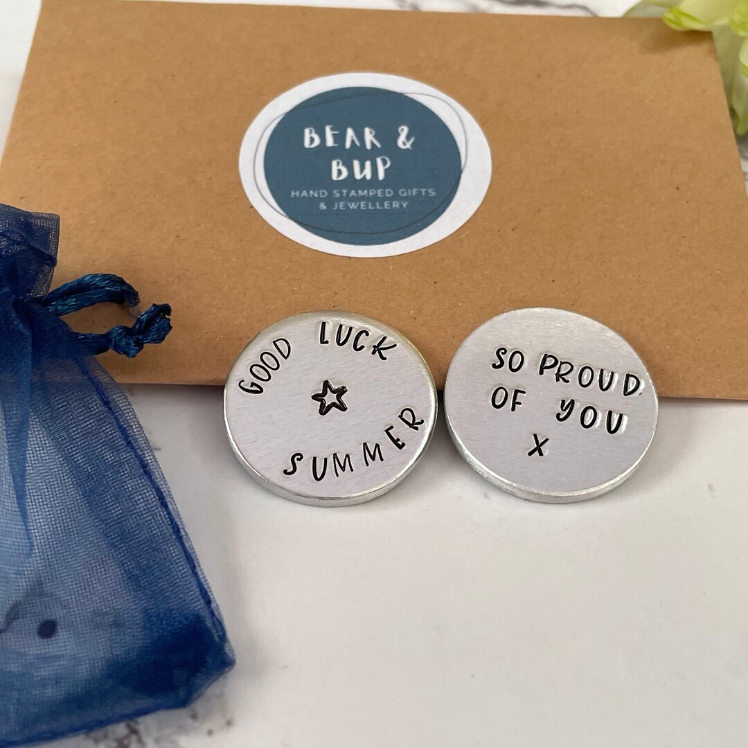 Good Luck Token, Exam Token, Good Luck Charm, Pocket Token - Etsy