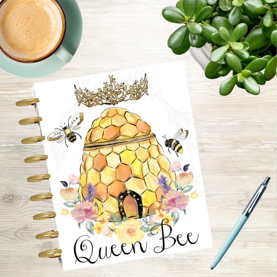 Queen Bee Planner Cover Planner Dashboard A5 Insert Inserts | Etsy