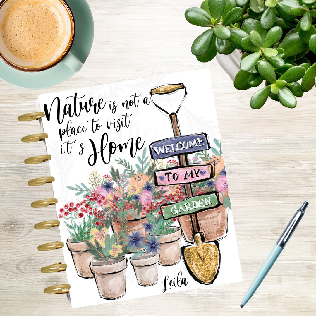 Nature Lover Planner Cover, Planner Dashboard, A5 Insert, Inserts GM MM ...
