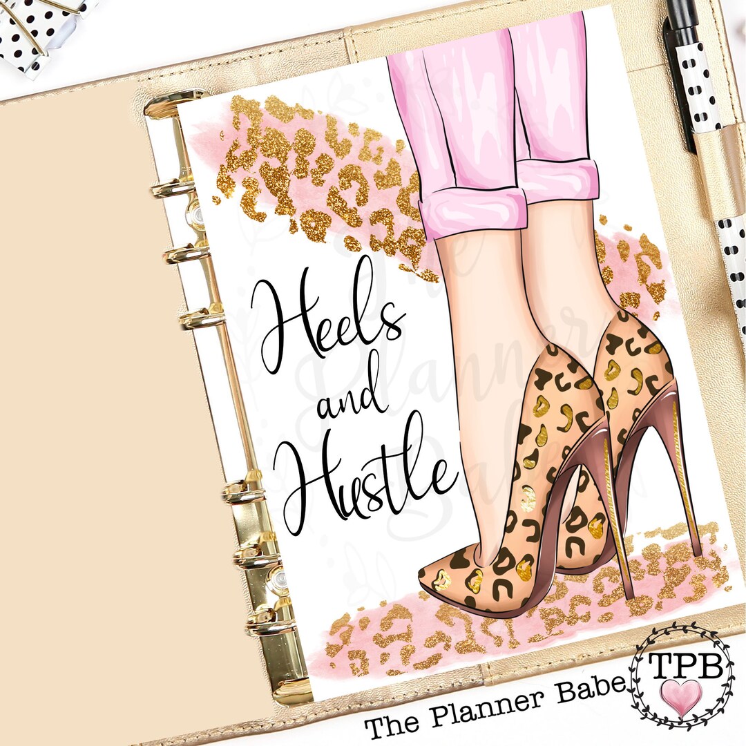Leopard Planner Dashboard Planner Cover, A5 Insert, Insert GM MM PM ...