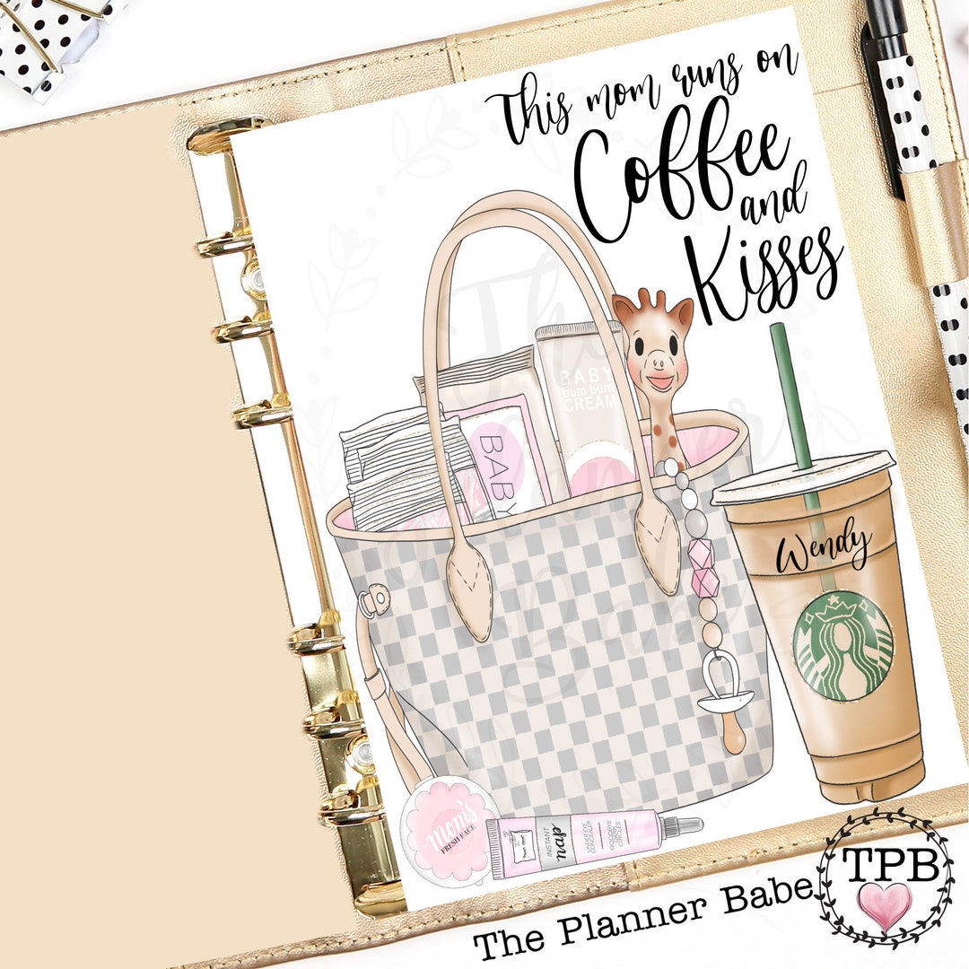Mom Life Planner Dashboard Planner Cover, A5 Insert, Insert GM MM PM ...