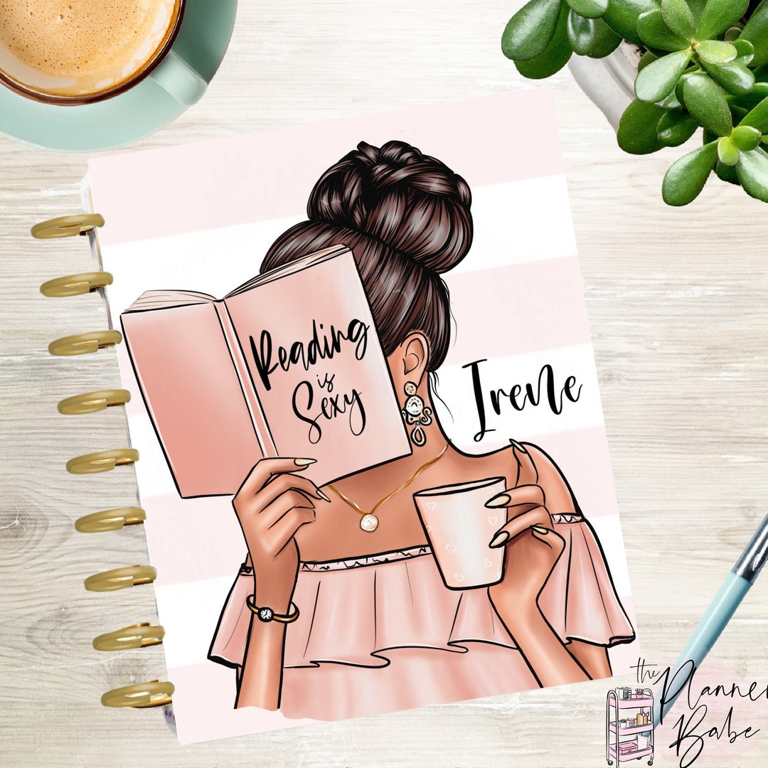 Reading is Sexy Planner Cover, A5 Insert, A6 GM MM PM Agenda Planner Insert, Personal Planner ...