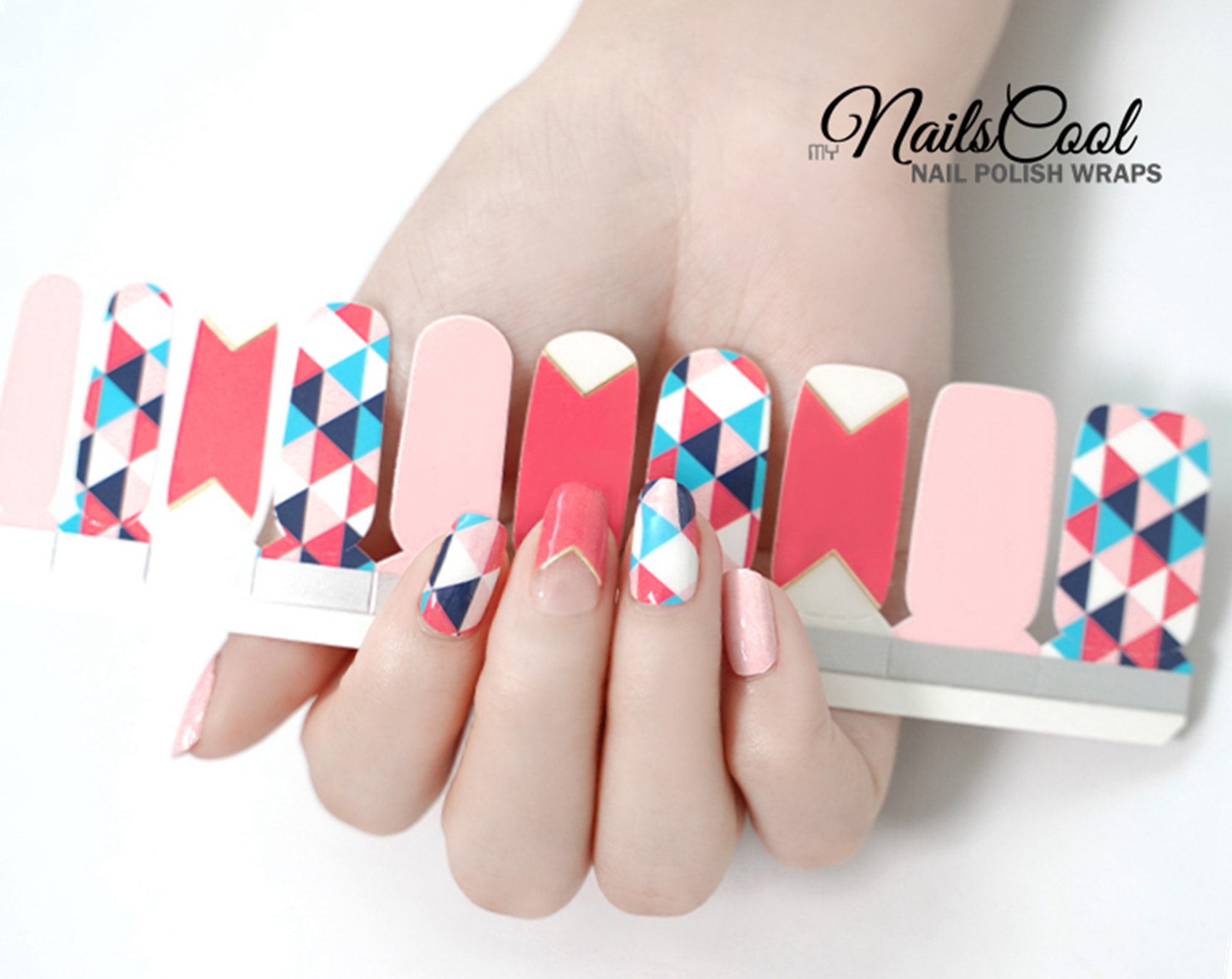Craft Supplies & Tools Nail Art Nail Art Accessories Pink Color Real ...