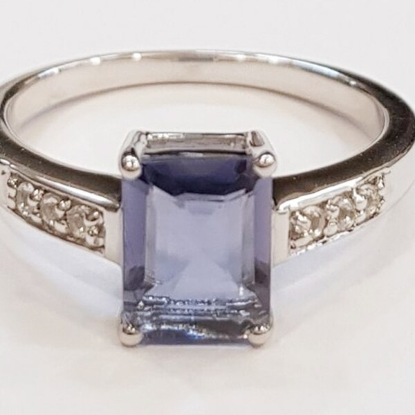 Iolite Ring - Etsy