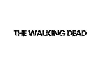 Walking Dead Svg - Etsy UK