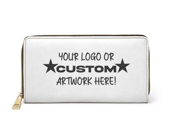 Custom Logo Wallet | Etsy